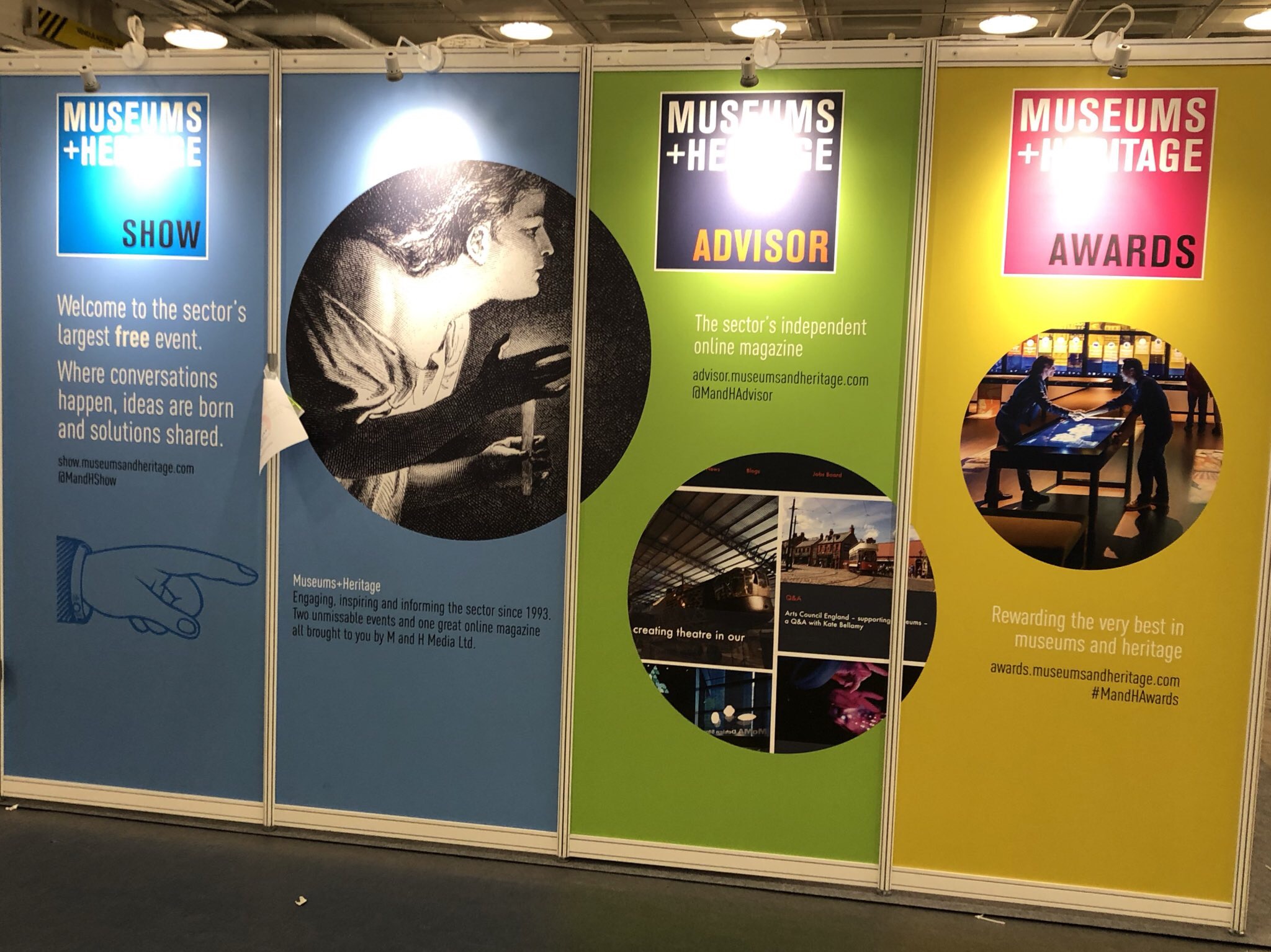 Graphics and Fixtures – Museums + Heritage Show